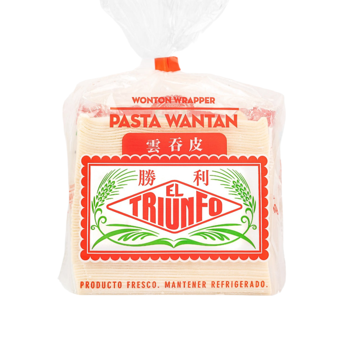 Wonton Pasta El Triunfo Box x 20Kgs | Locotemarket