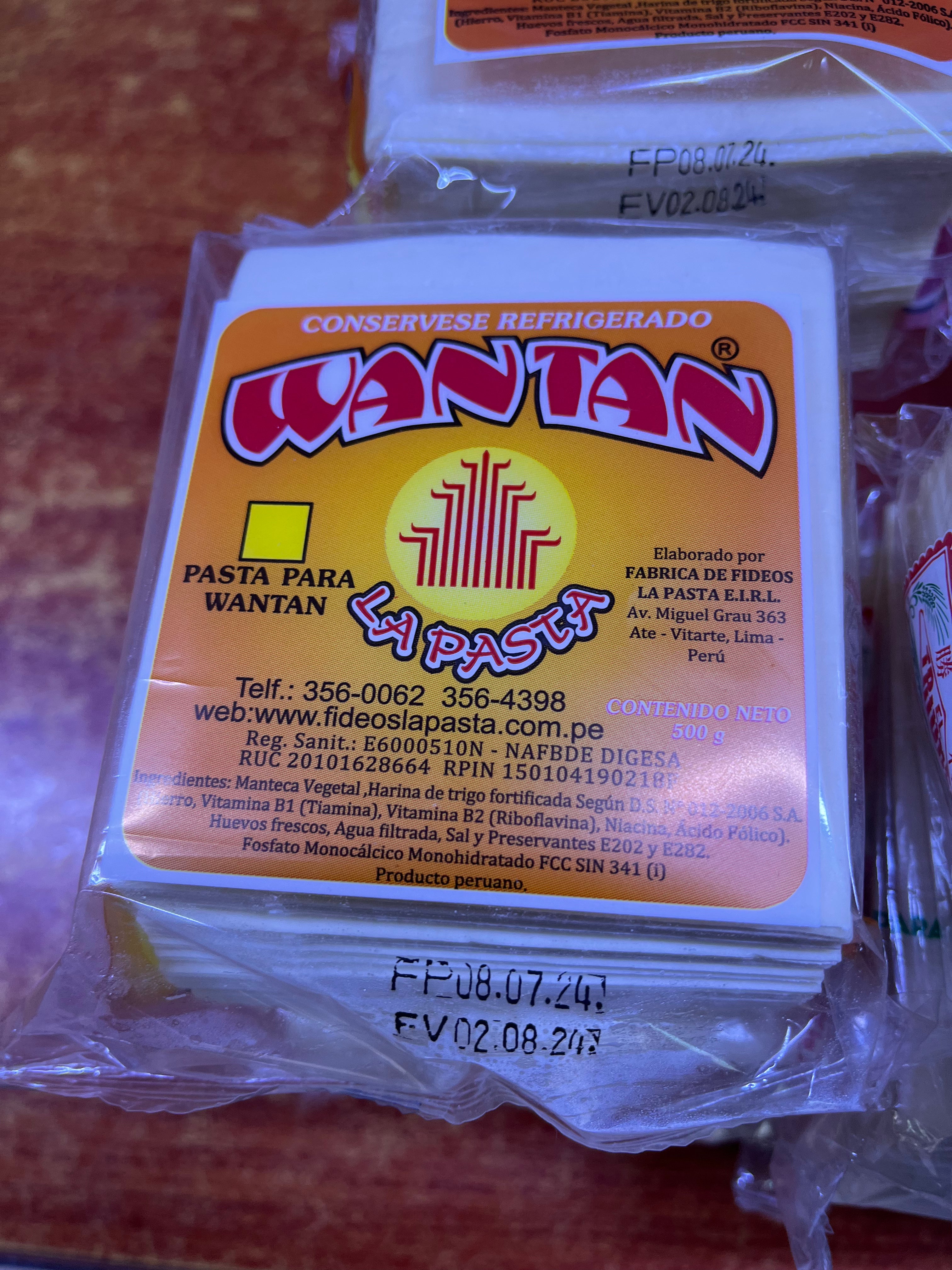 Wonton Pasta kg The Pasta | Locotemarket