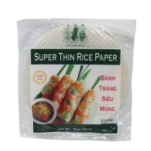 Three Ladies Super Thin Rice Paper 288g | Locotemarket